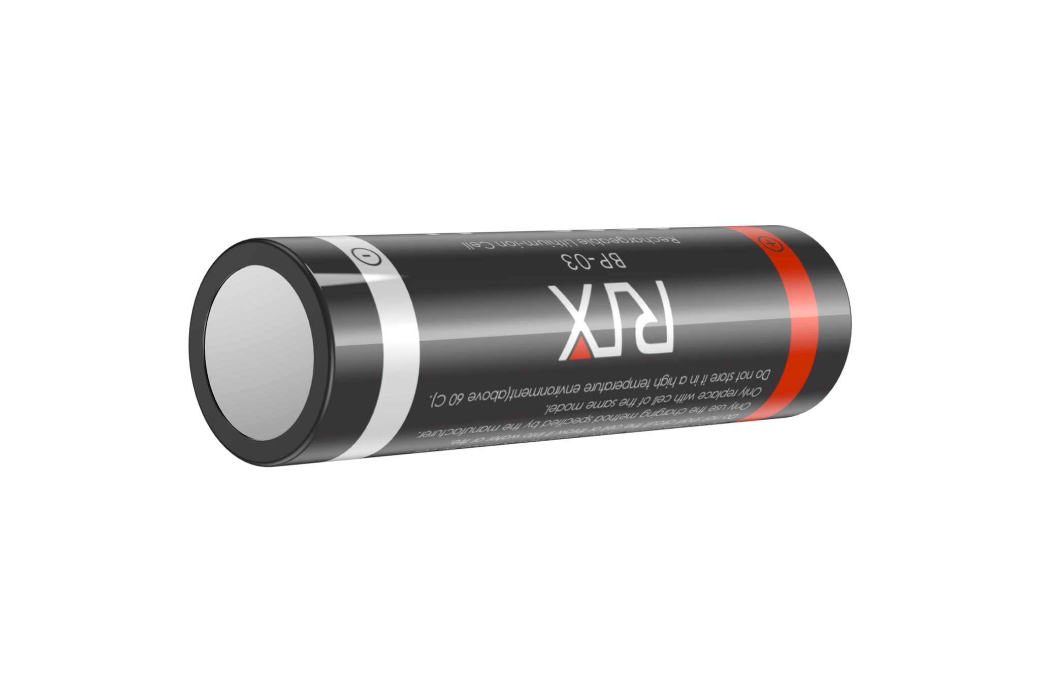 RIX Optics 18650 Battery BP-03 3800mAh (2-Pack of the newest version t ...